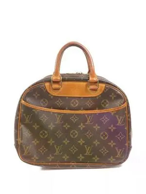 LOUIS VUITTON Trouville Monogram Tote Bag - Brown