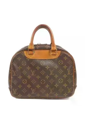 LOUIS VUITTON Trouville Monogram Tote Bag - Brown