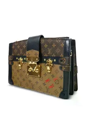LOUIS VUITTON Trunk Monogram Reverse Clutch Bag