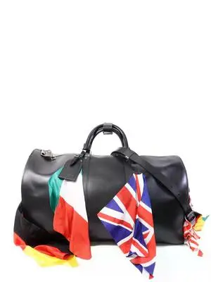 LOUIS VUITTON Keepall Bandoulière 50 Holdall - Black