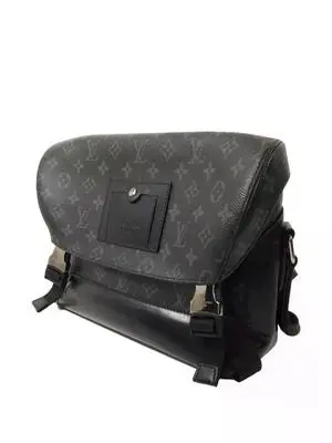 LOUIS VUITTON Monogram Eclipse Voyager Messenger Bag