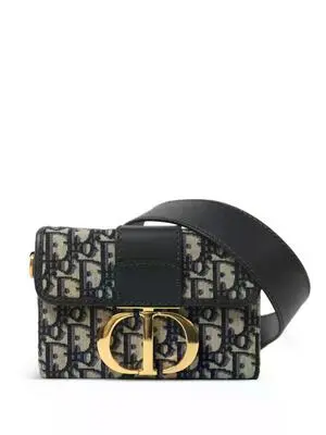 Dior 30 Montaigne Shoulder Bag - Black