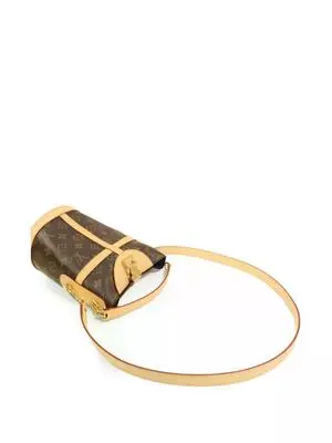 LOUIS VUITTON Monogram Canvas Duffle Bucket Bag