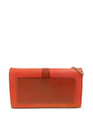 Loewe Anagram Leather Clutch Bag