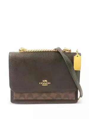 COACH VINTAGE Klare Chain Shoulder Bag - Black
