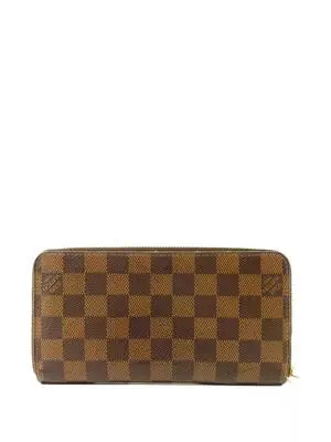 LOUIS VUITTON Damier-pattern Long Wallet