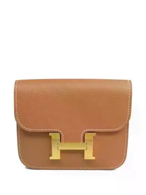 Hermès Constance Slim Wallet - Neutrals