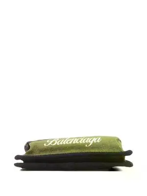 Balenciaga Printed Canvas Cross Body Bag