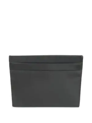 Saint Laurent Patent-leather Cardholder - Black