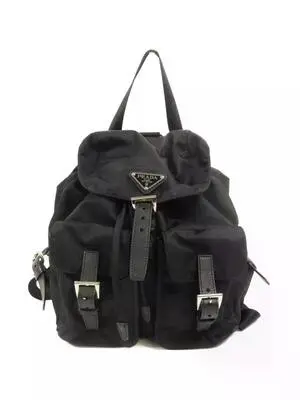 Prada Buckle-fastening Backpack - Black