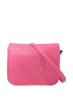 Bottega Veneta Intrecciato Shoulder Bag - Pink