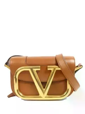 Valentino Garavani Super V Leather Shoulder Bag