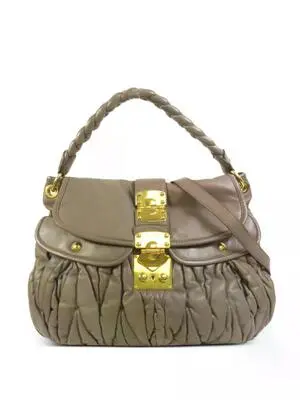 Miu Miu Matelassé Shoulder Bag