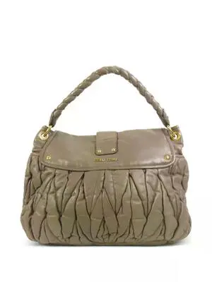 Miu Miu Matelassé Shoulder Bag