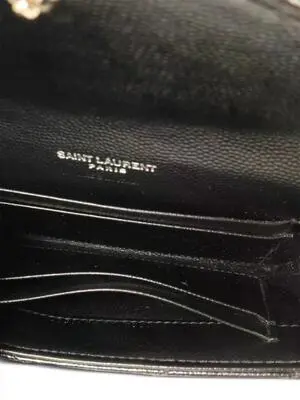 Saint Laurent Matelassé Envelope Wallet