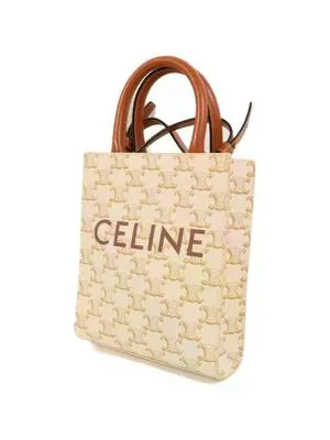 Celine Vertical Cabas Triomphe Tote Bag