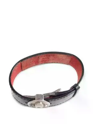 LOUIS VUITTON Monogram Leather Bracelet
