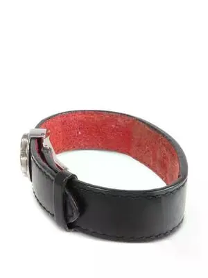 LOUIS VUITTON Monogram Leather Bracelet