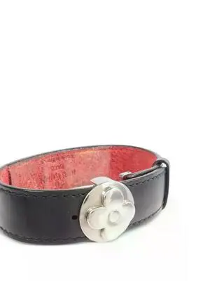 LOUIS VUITTON Monogram Leather Bracelet
