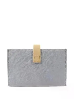 Celine Press-stud Leather Card Case