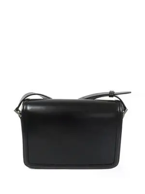 Saint Laurent Logo Leather Shoulder Bag