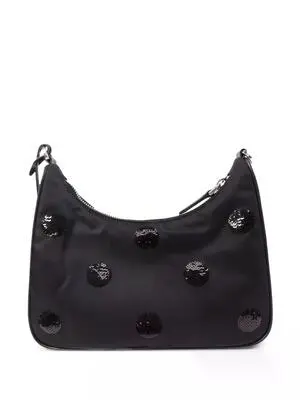 Prada Sequin Polka-dot Shoulder Bag
