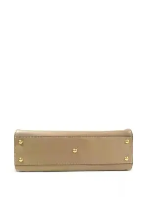 Fendi Peekaboo Leather Shoulder Bag