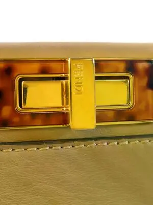 Fendi Peekaboo Leather Shoulder Bag