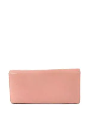 Miu Miu Logo-plaque Leather Wallet