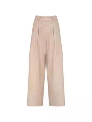 Peserico Pleated Wide-leg Trousers