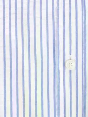 XACUS Striped Seersucker Shirt
