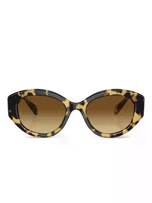 SWAROVSKI Crystal-embellished Cat-eye Sunglasses - Brown