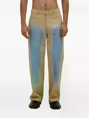 Eckhaus Latta Spray-effect Jeans