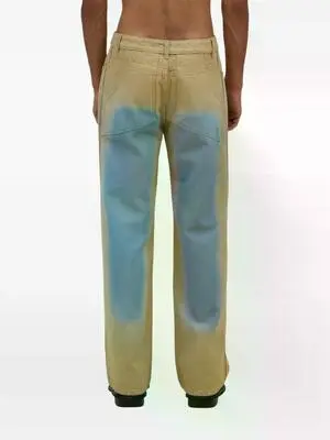 Eckhaus Latta Spray-effect Jeans