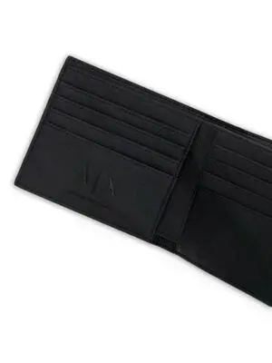 Armani Exchange Logo-plaque Bi-fold Wallet