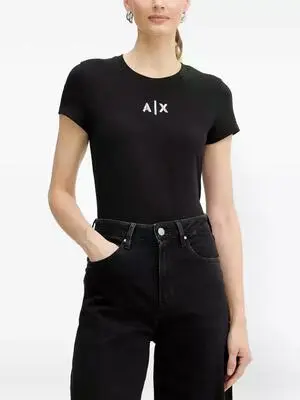 Armani Exchange Logo T-shirt - Black