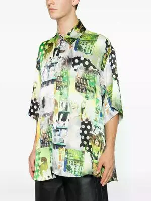 Martine Rose Boxy Wrap Shirt