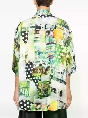 Martine Rose Boxy Wrap Shirt
