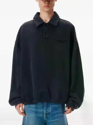 Alexander Wang Polo-collar Oversized Sweater