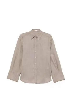 Brunello Cucinelli Monili Trim Button-fastening Shirt