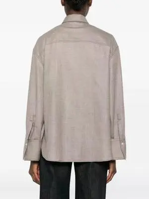 Brunello Cucinelli Monili Trim Button-fastening Shirt