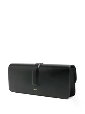 Khaite Blake Leather Clutch Bag - Black