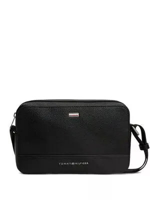 Tommy Hilfiger Logo-plaque Shoulder Bag - Black
