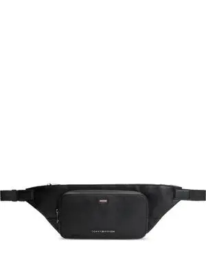 Tommy Hilfiger Logo Plaque Belt Bag - Black
