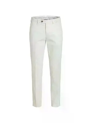 Brunello Cucinelli Pressed-crease Straight-leg Trousers - Neutrals