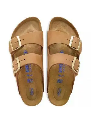 BIRKENSTOCK Arizona Buckle-fastening Sandals - Brown