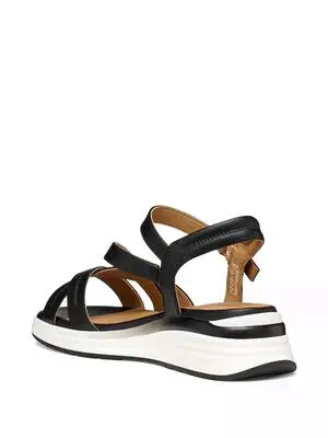 Geox Crossover Strap Buckle-fastening Sandals