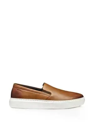 Geox Leather Slip-on Sneakers
