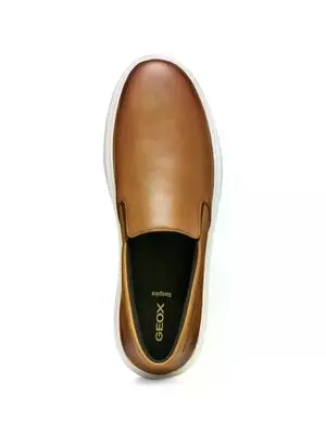 Geox Leather Slip-on Sneakers