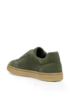 Geox Suede Panelled Sneakers
